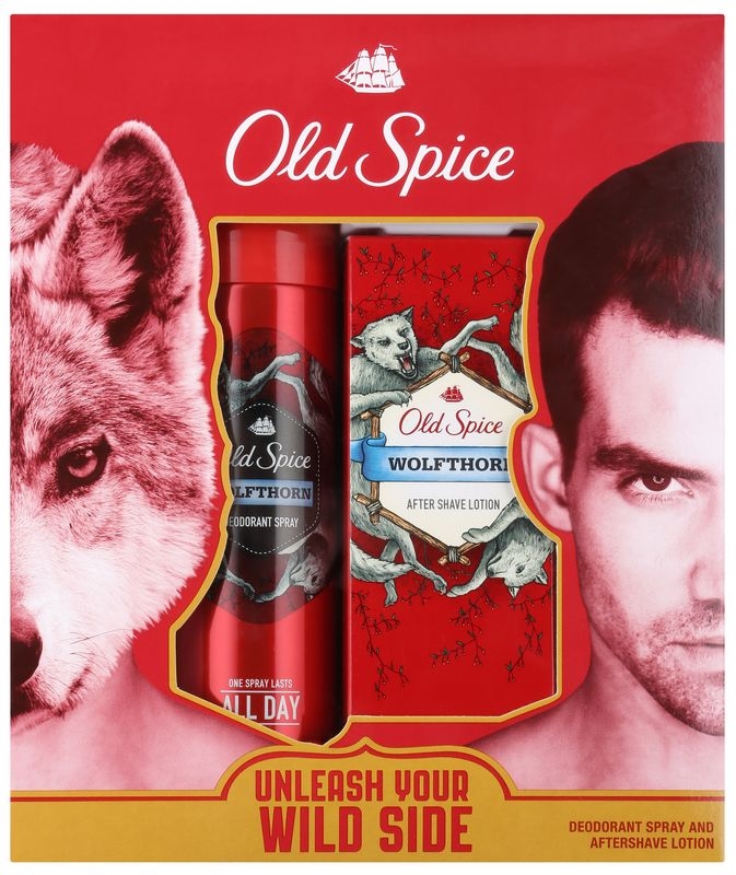 Old Spice Wolfthorn подарунковий набір ІІ Великий асортимент | notino.ua