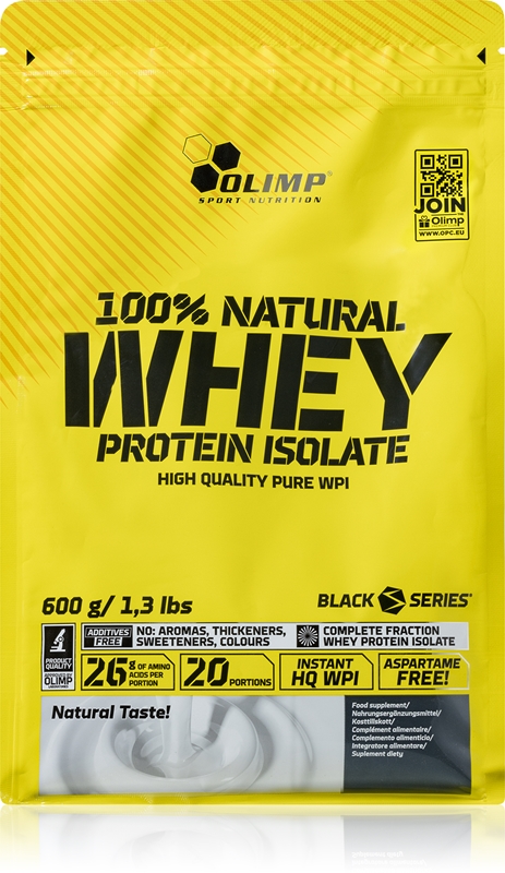Olimp 100% Natural Whey Protein Isolate Molkenisolat ️ notino.de