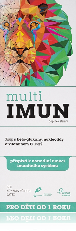 MultiImun sirup doplněk stravy pro podporu imunitního systému | notino.cz