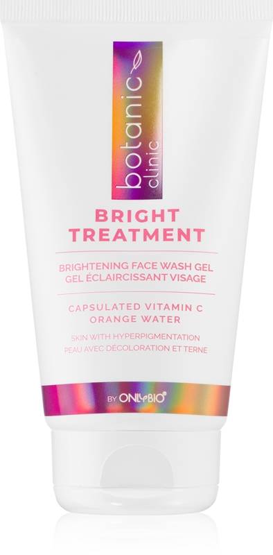OnlyBio Botanic Clinic Bright Treatment gel nettoyant illuminateur ...