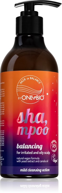 OnlyBio Hair in Balance Šampūns taukainiem matiem jutīgai galvas ādai ...