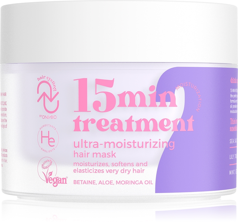 OnlyBio Hair Cycling Hydration deeply moisturising mask for hair ...