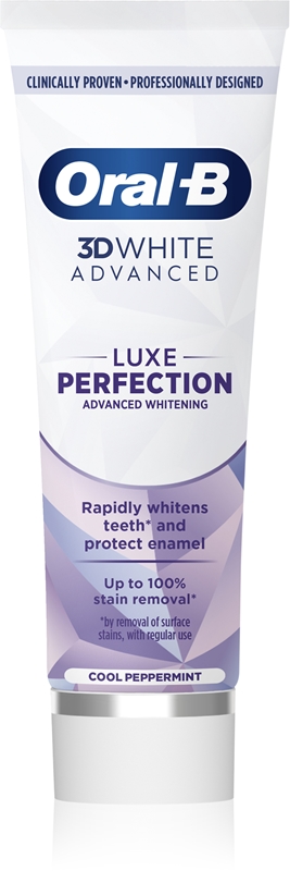 Oral-B 3D White Luxe Perfection whitening toothpaste | notino.co.uk