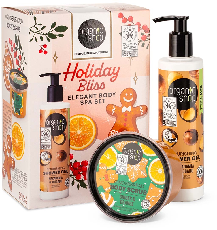 Organic Shop Holiday Bliss Kinkekomplekt kehale | notino.ee