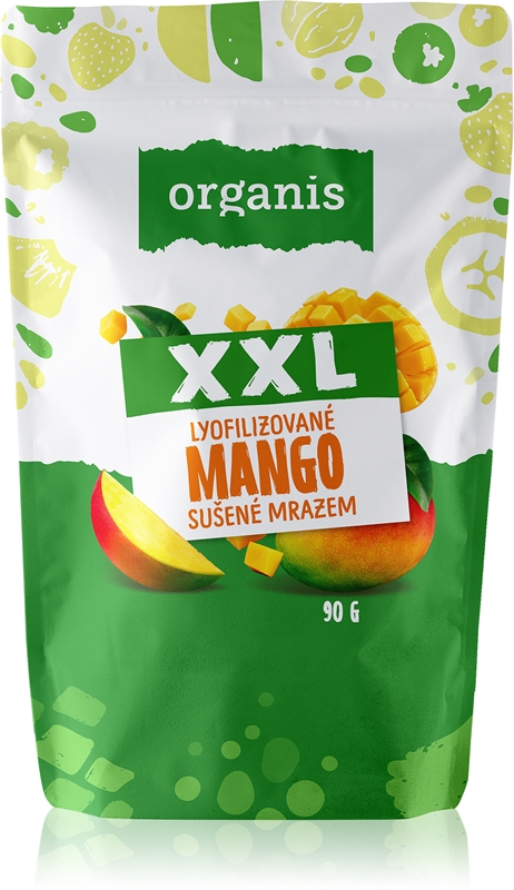 Organis Lyofilizované mango XXL sušené ovocie | notino.sk