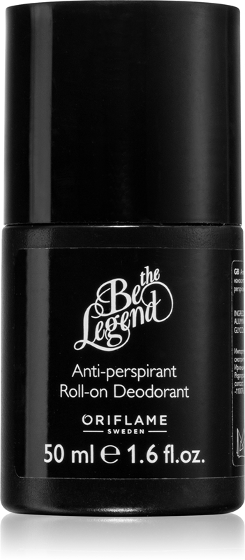 Oriflame Be the Legend roll-on deodorant antiperspirant | notino.co.uk