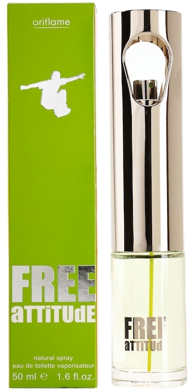 Oriflame Free Attitude eau de toilette pour homme 50 ml | notino.fr