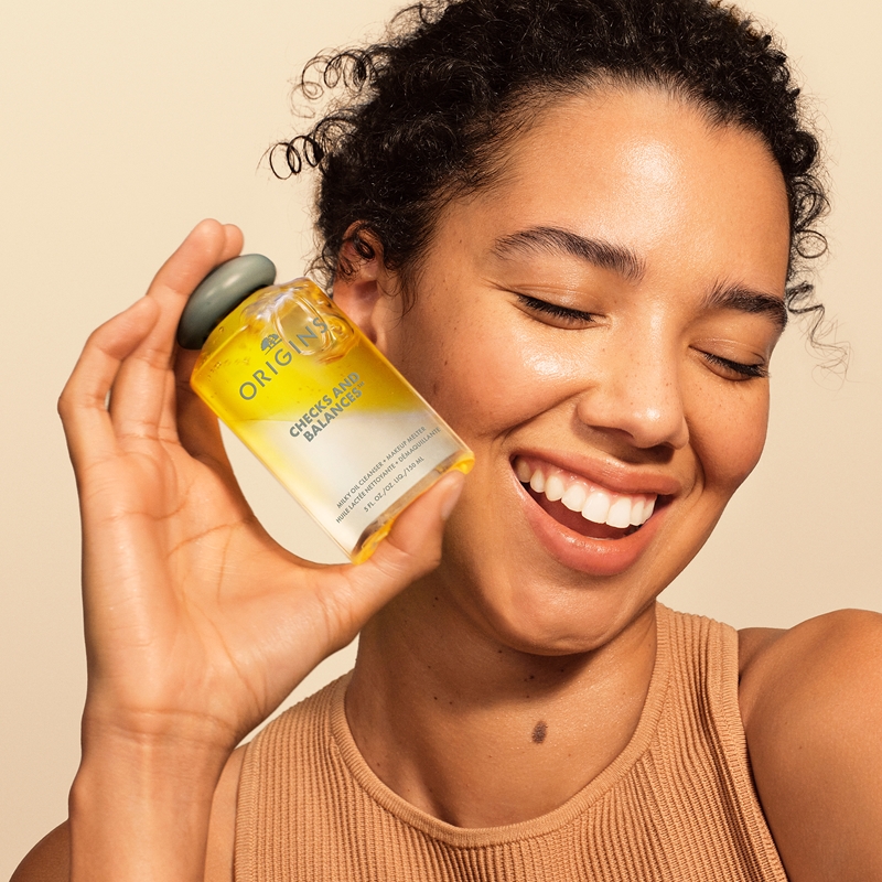 Origins Checks and Balances™ Milky Oil Cleanser + Makeup Melter ...