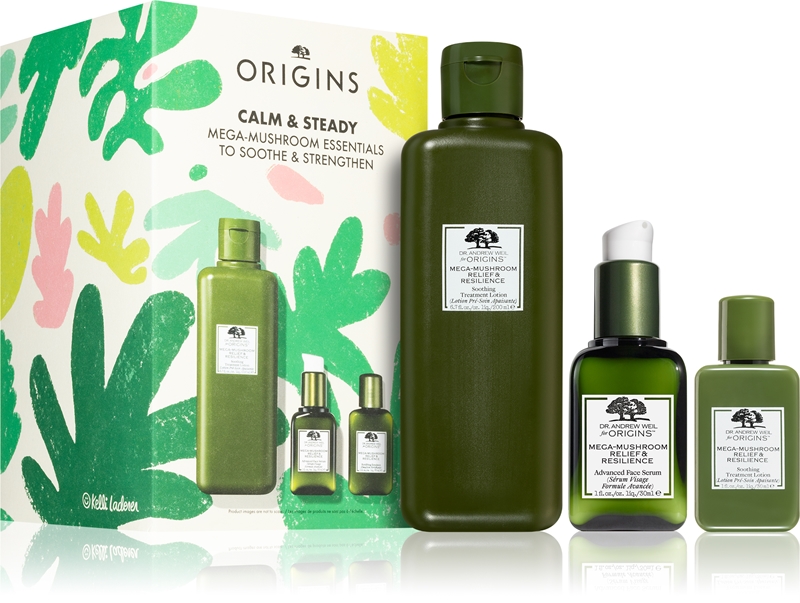 Origins Calm & Steady Mega-Mushroom Set gift set | notino.co.uk