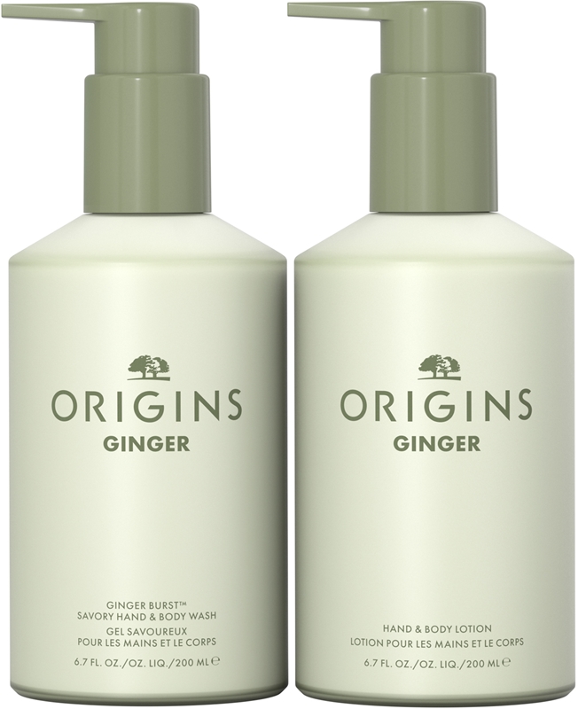 Origins Discovery Set Ginger Aromatic Hand Wash & Lotion Duo lahjasetti ...