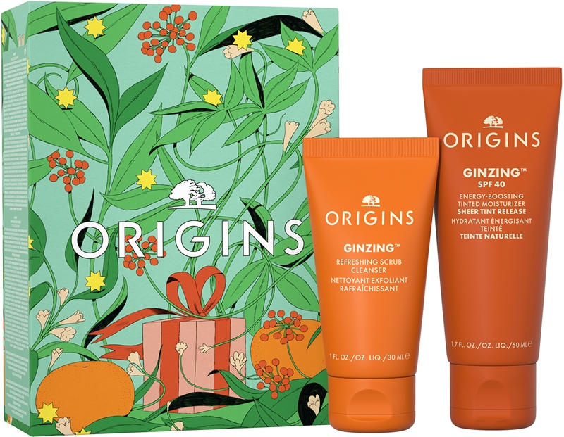 Origins Holiday GinZing Protect & Glow Gift Set for dry skin | notino.ie