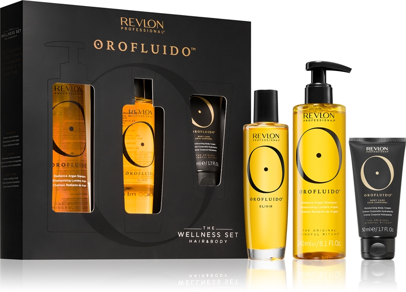 Orofluido The Wellness Set Hair & Body set (for beautiful hair and skin ...
