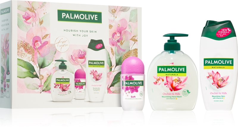 Palmolive Naturals Orchid Triple lahjasetti naisille | notino.fi