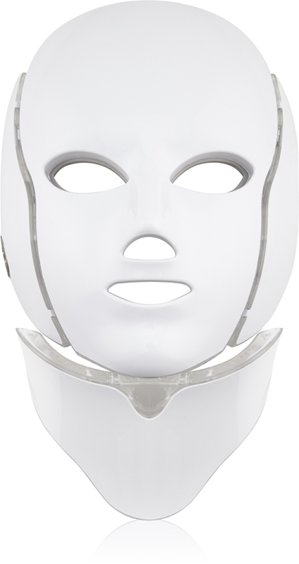 PALSAR7 LED Mask Face and Neck White masque traitant avec LED visage et ...
