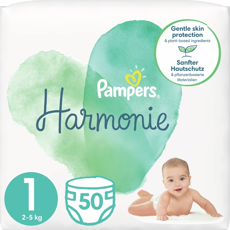 Pampers Harmonie Size 1 couches jetables | notino.fr