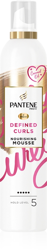Pantene Pro-V Defined Curls hair mousse for wavy and curly hair ...