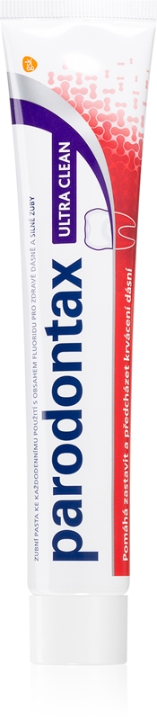 Parodontax Ultra Clean toothpaste against gum bleeding and periodontal ...