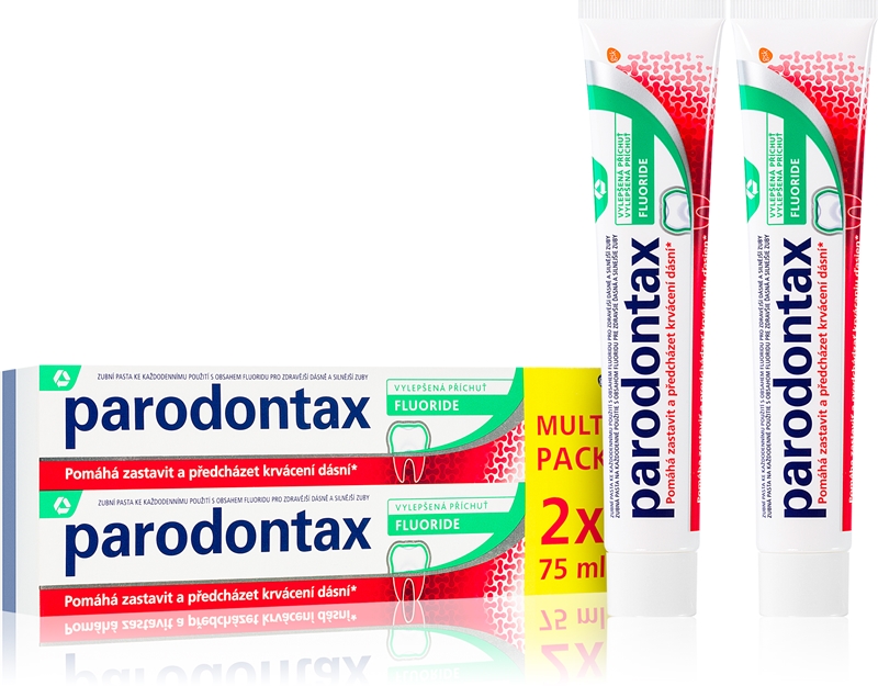 Parodontax Fluoride Zobu pasta asiņojošu smaganu kopšanai | notino.lv
