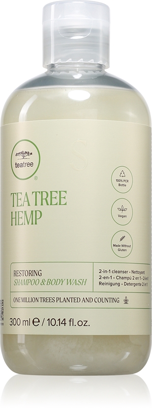 Paul Mitchell Tea Tree Hemp Restoring Shampoo & Body Wash Shampoo und ...