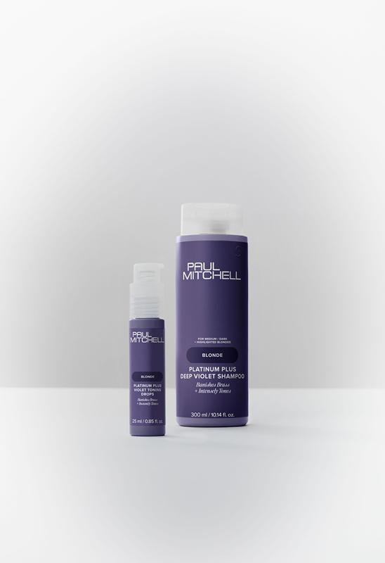 Paul Mitchell Platinum Plus Violet Toning Drops gouttes anti ...