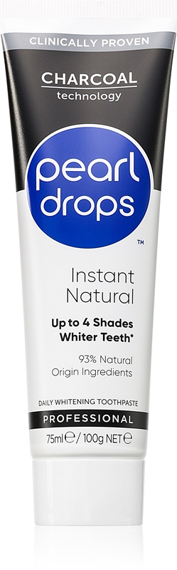 Pearl Drops Instant Natural Black whitening toothpaste | notino.co.uk