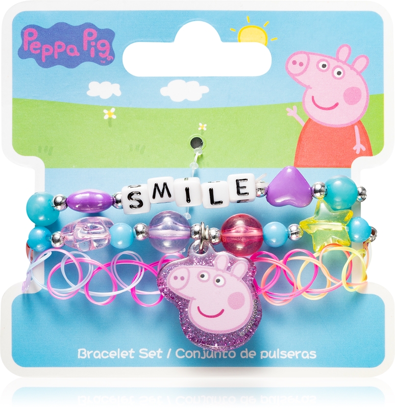 Peppa Pig Bracelet Set braccialetto per bambini | notino.it