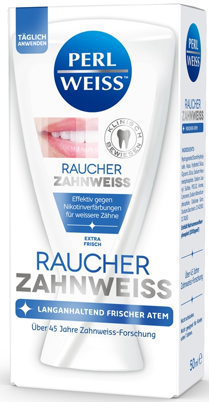 Perl Weiss Bleaching Toothpaste for Smokers Whitening Toothpaste for ...