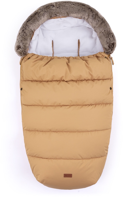 Petite&Mars Comfy Elegant Caramel/White footmuff 4-in-1 | notino.co.uk