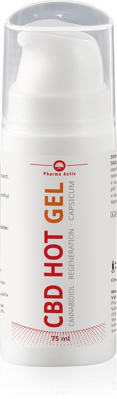 Pharma Activ CBD HOT GEL Capsicum Gel Til muskler og led | notino.dk