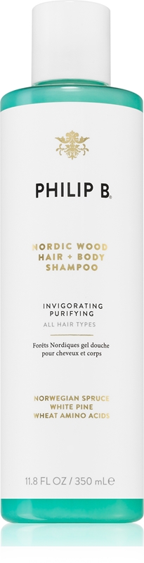 Philip B. White Label Nordic Wood Purifying Shampoo for body and hair ...