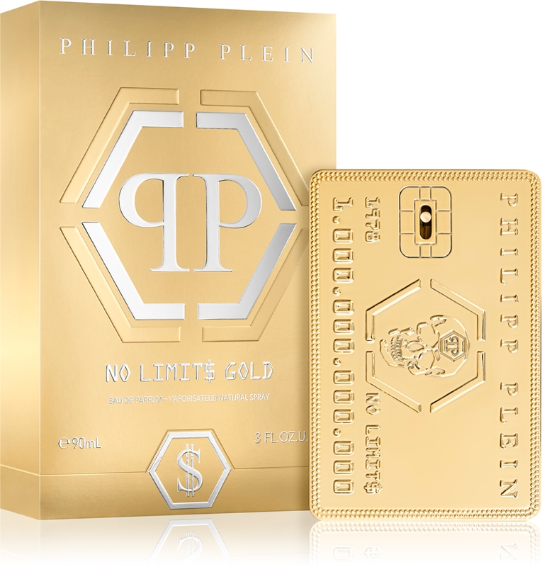 Philipp Plein No Limits Gold парфумована вода для чоловіків Великий ...