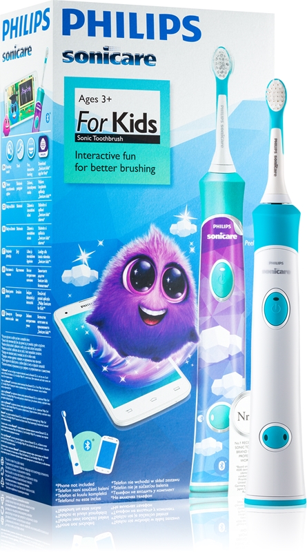 Philips Sonicare For Kids 3+ HX6321/04 brosse à dents sonique pour ...