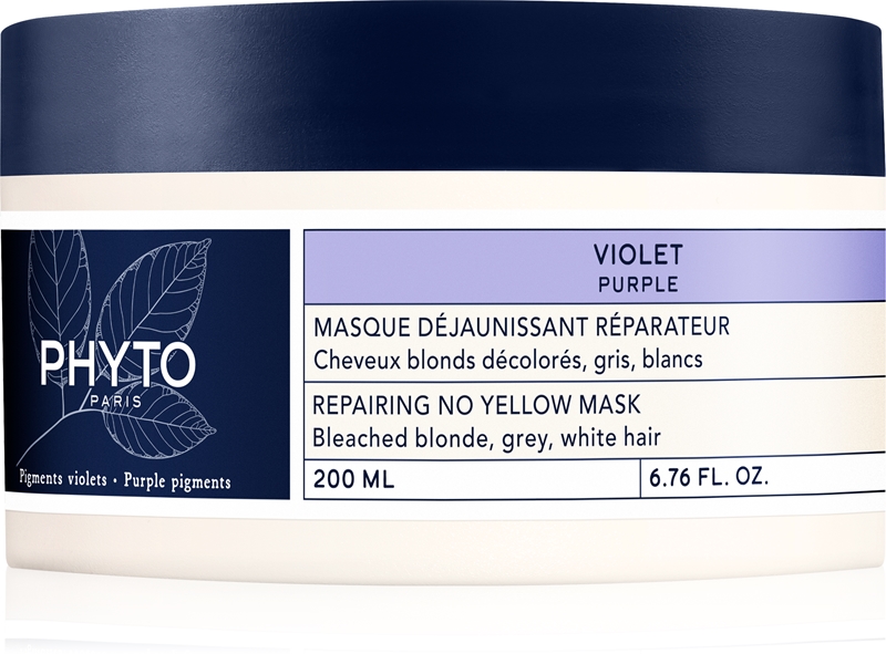 Phyto Purple No Yellow Mask regenerating mask for blondes and ...