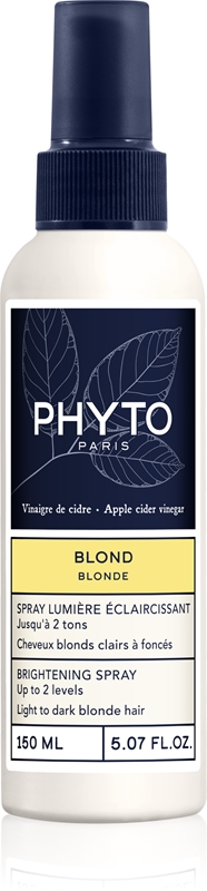 Phyto Blond Brightening Spray флюїд з ефектом вирівнювання для волосся ...