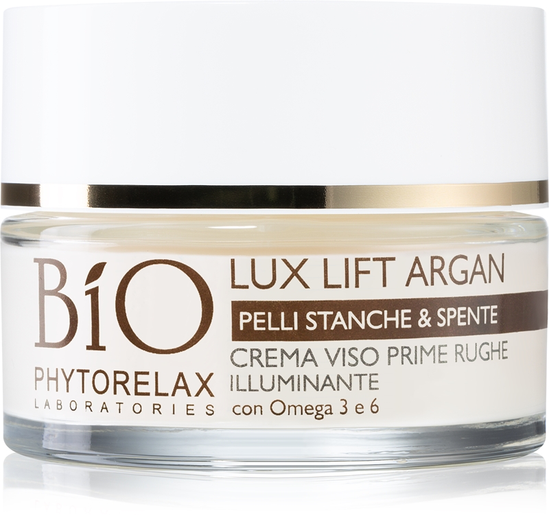 Phytorelax Laboratories Lux Lift Argan aufhellende Crem für erste Falten