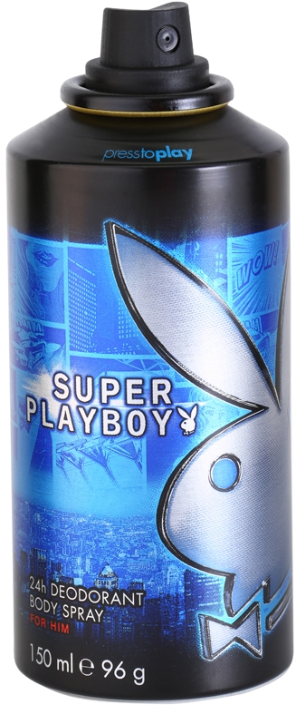 Playboy Super Playboy for Him déo-spray pour homme 150 ml | notino.be
