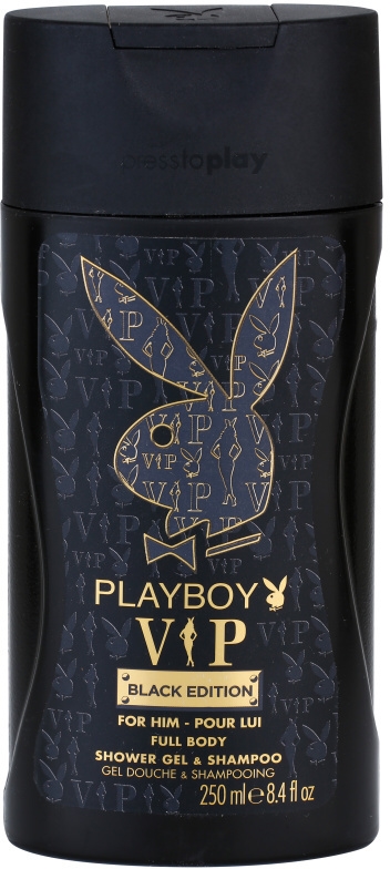 Playboy VIP Black Edition Duschgel für Herren 250 ml | Notino