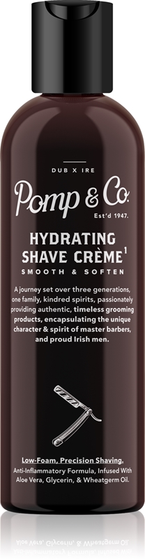 Pomp & Co Hydrating Shave Cream crema da barba | notino.it