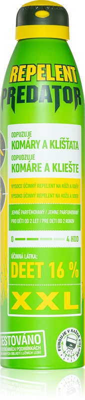 Predator Predator 16 % spray parfémovaný repelent proti komárům a ...