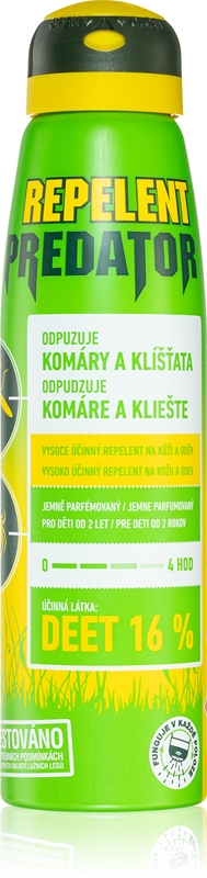 Predator Predator 16 % spray parfémovaný repelent proti komárům a ...