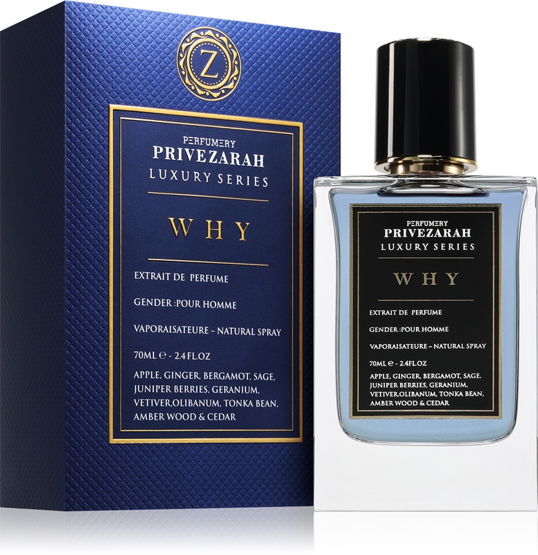 Prive Zarah Why extrait de parfum pour homme | notino.be