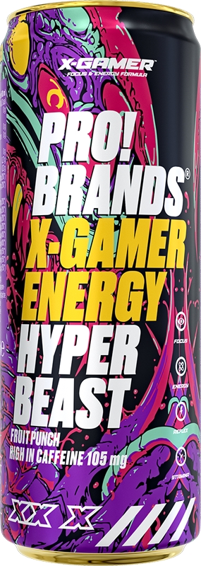 PRO!BRANDS X-GAMER Energy | notino.pl