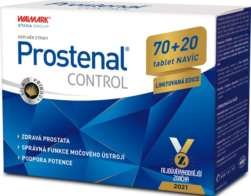 Prostenal Control tablety pro normální funkci prostaty a močových cest ...