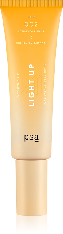 PSA Light Up Vitamin C & E brightening face mask | notino.co.uk