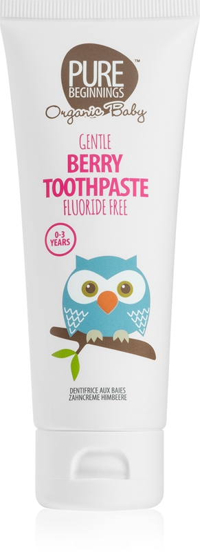 Pure Beginnings Organic Baby 0-3 years Toothpaste for babies and ...