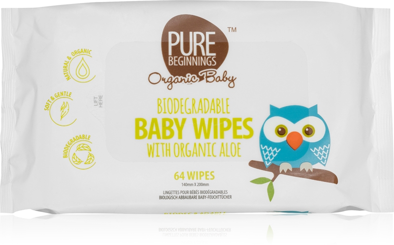 Pure Beginnings Organic Baby Baby Wipes | notino.ie