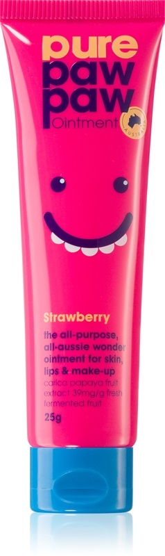 Pure Paw Paw Strawberry moisturising balm for lips and dry areas ...