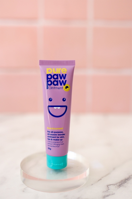 Pure Paw Paw Blackcurrant moisturising balm for lips and dry areas ...