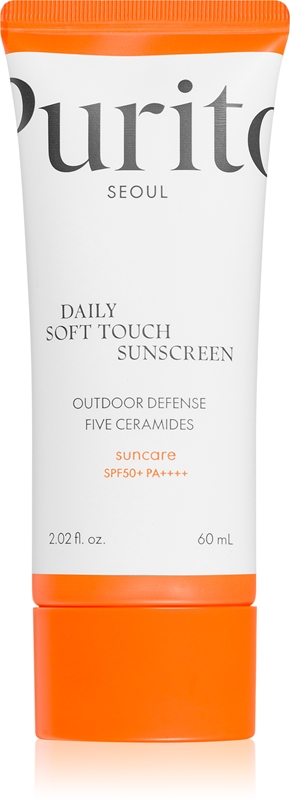 Purito Daily Soft Touch Sunscreen crema protettiva leggera viso SPF 50 ...