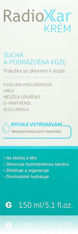 Radioxar RadioXar krém intenzivně hydratační krém pro velmi suchou ...